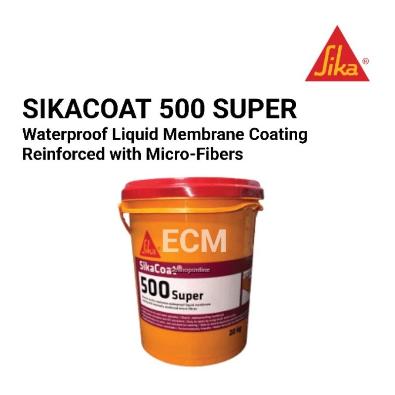 SIKACOAT 500 SUPER (20KG) Waterproof Liquid Membrane Coating Reinforced ...