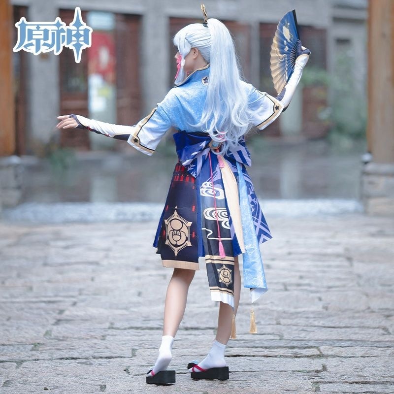 原神cos服🎉Ready Stock🎉Genshin Impact cos clothes Kamisato Ayaka Daowicheng ...