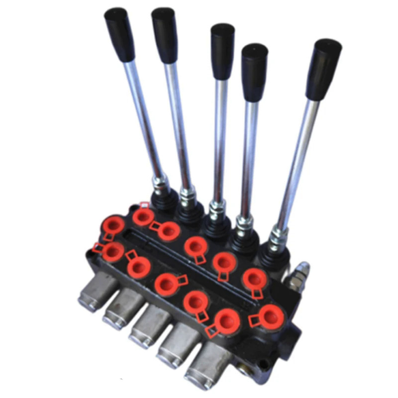 Hydraulic multi-way valve reversing valve mechanical cylinder motor ...