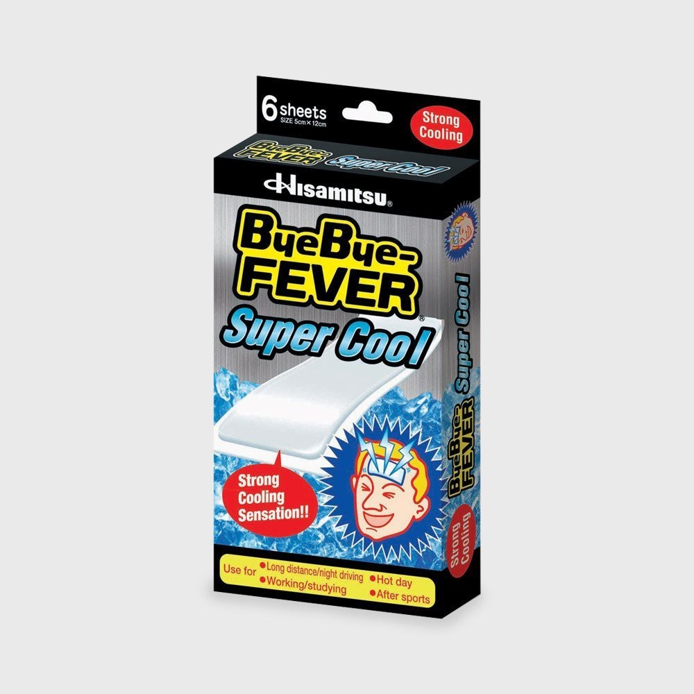 BYE BYE FEVER ADULT SUPER COOL 2'Sx3 | Shopee Malaysia