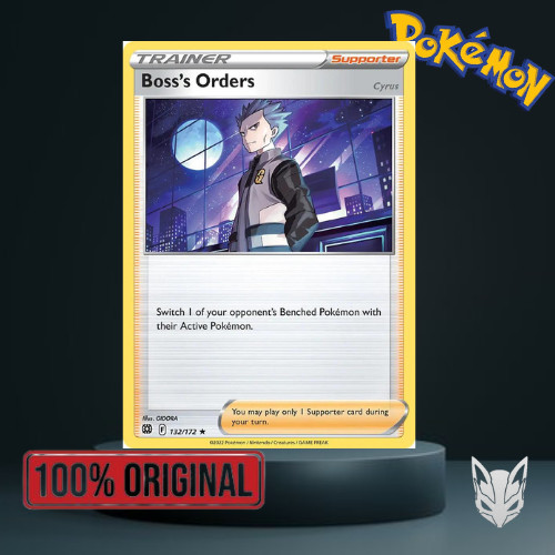 ORIGINAL Boss's Orders Holo Rare tcg ptcg pokemon card and | Shopee ...