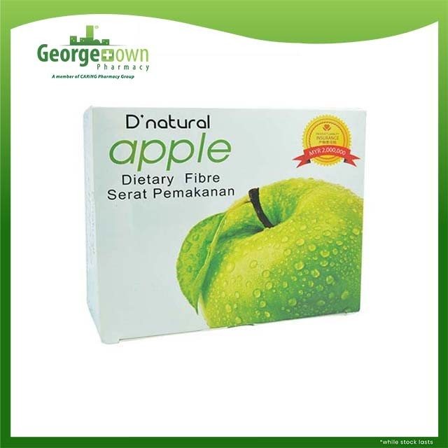 D'NATURAL APPLE DIETARY FIBRE 20G X 15S | Shopee Malaysia