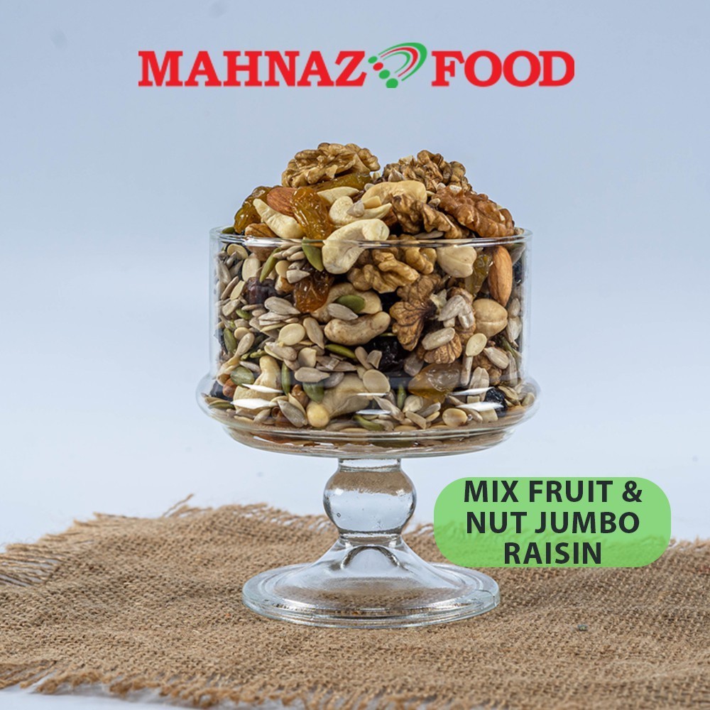MAHNAZ FOOD - MIX FRUIT & NUTS JUMBO RAISIN (300G / 800G) | Shopee Malaysia