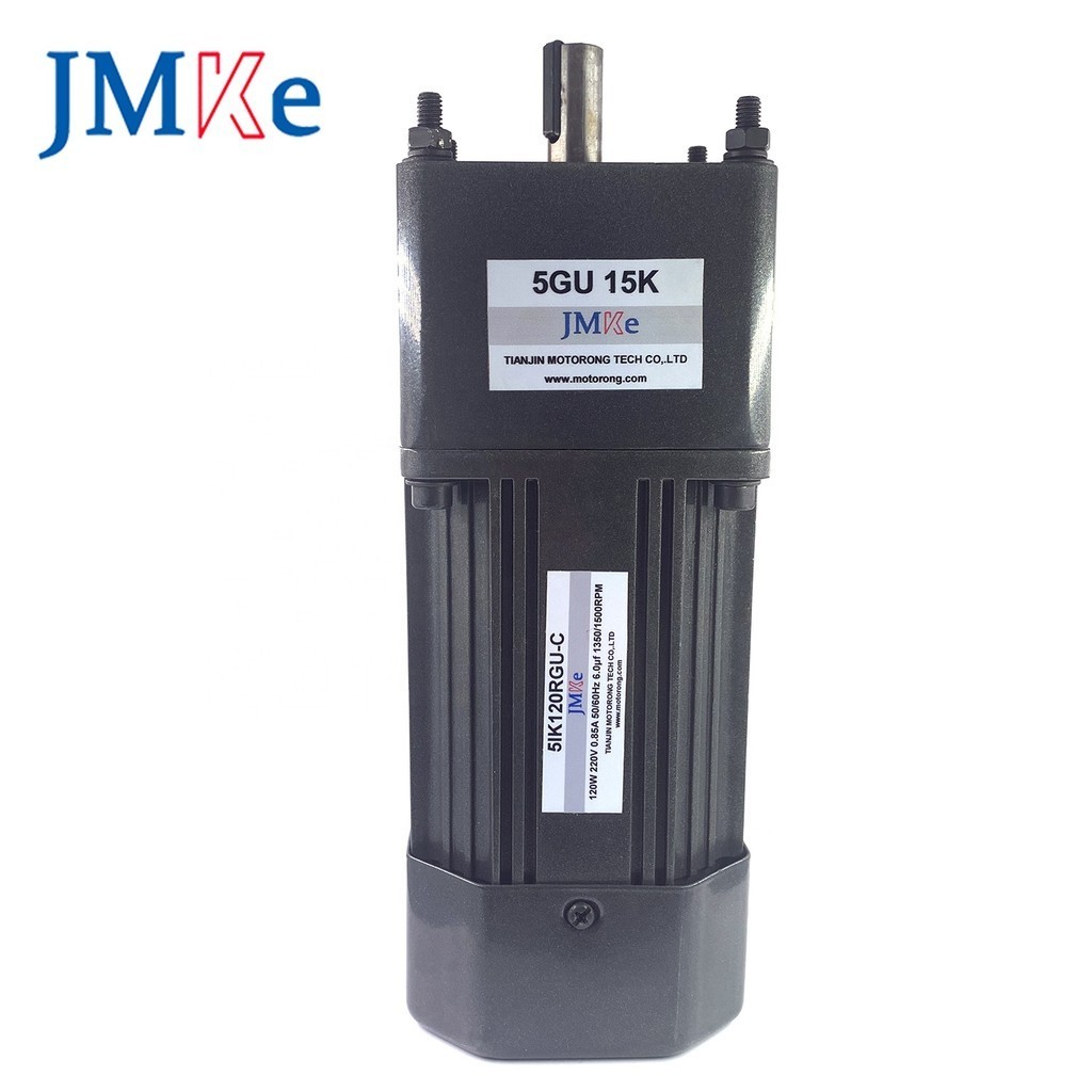 JMKE 220V Single Three Phase High Torque Induction AC Geared Motor ...