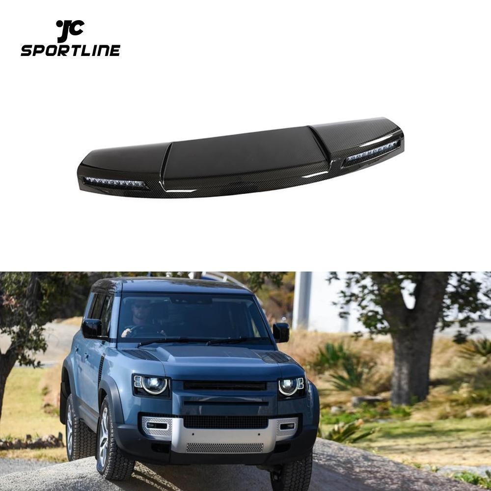 For Land Rover Defender L663 90 110 2020-2023 Prepreg Dry Carbon Front ...