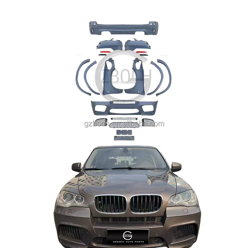 High quality car bumper kit for BMW X5 E70 Upgrade X5M Body kit front ...