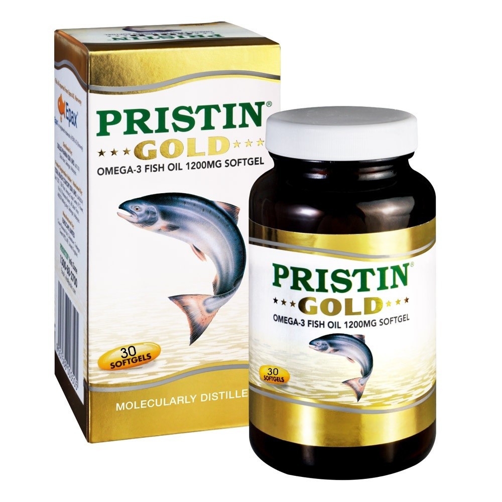 Pristin Gold Omega-3 Fish Oil 1200mg 2X90s + 30s/ 30s | Shopee Malaysia