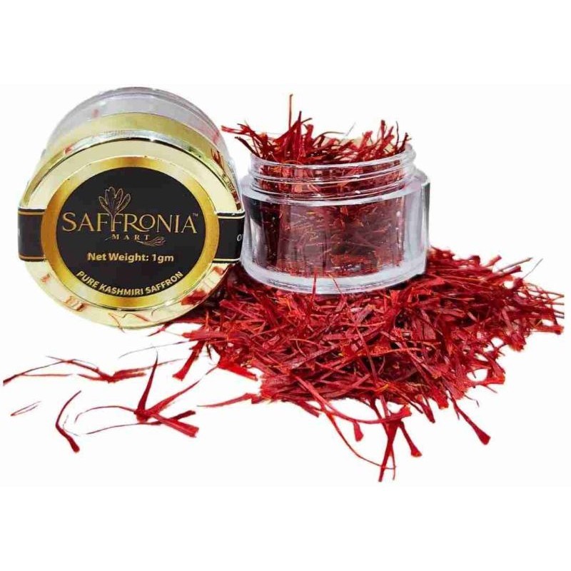 Saffron Grade A++ 1g Pure & Premium Grade organic Kashmiri Kesar ...
