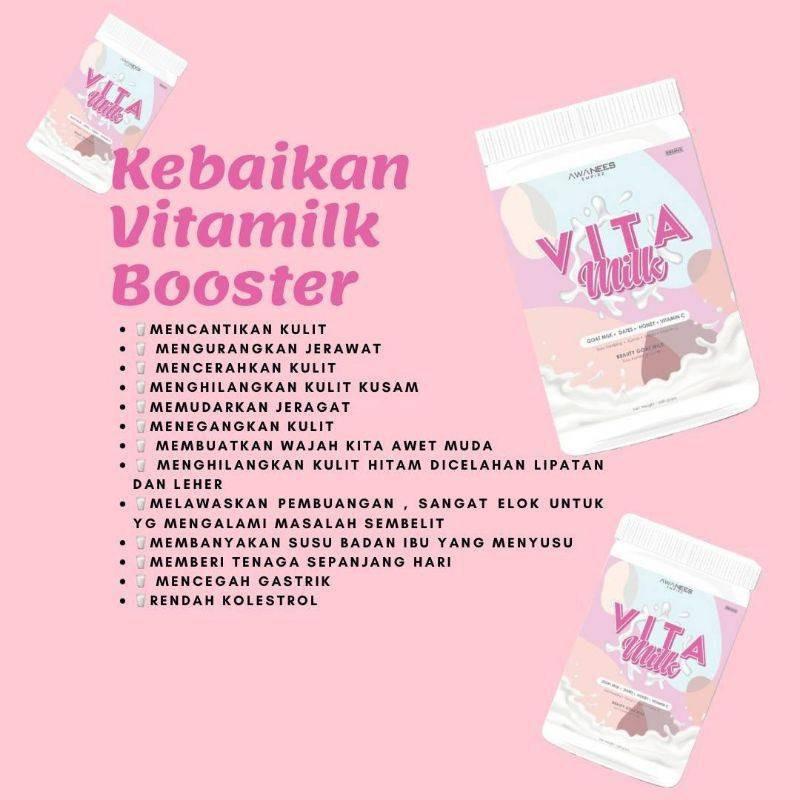 Vitamilk Booster Original HQ / Vita Milk Original HQ 550grm / Ready ...