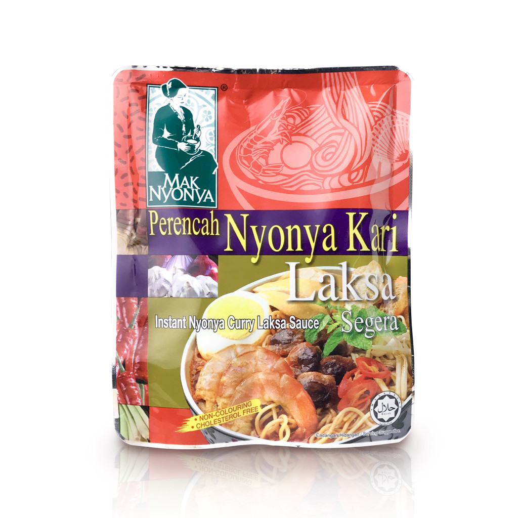 Mak Nyonya 200g Instant Nyonya Curry Laksa Sauce | HALAL Perencah ...