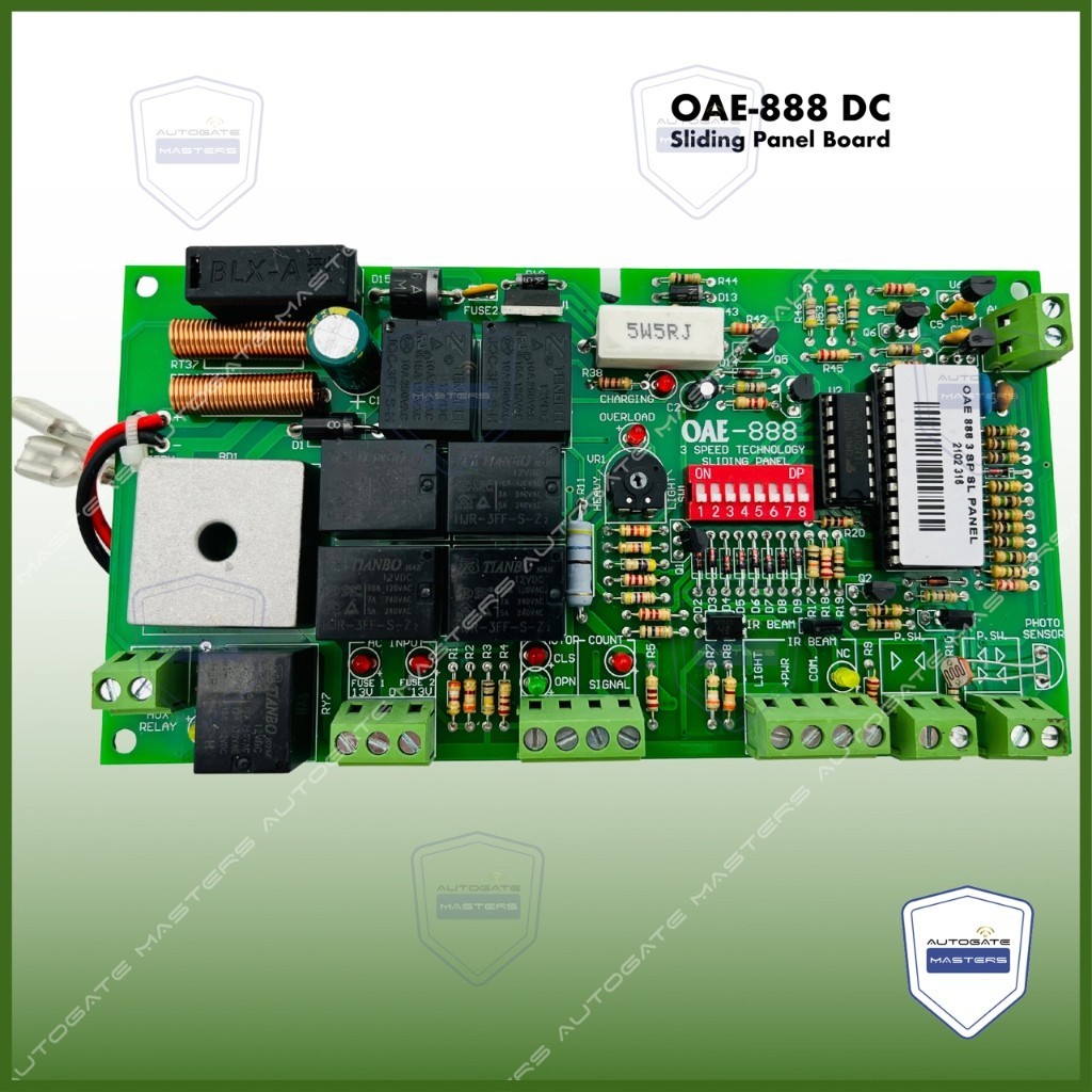 OAE 888 DC SLIDING AUTOGATE BOARD PANEL - counting | Shopee Malaysia