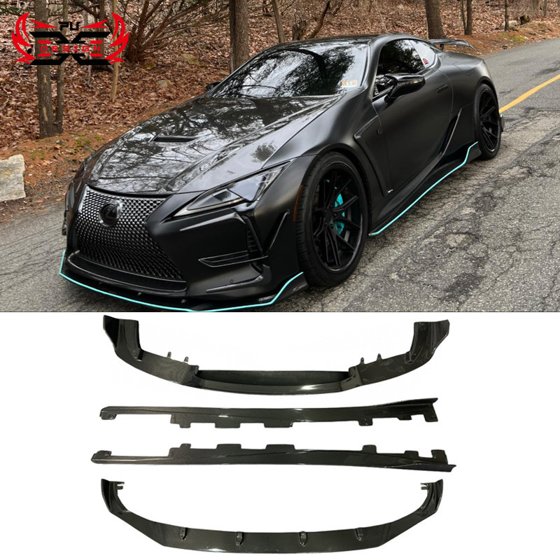 High Quality For Lexus LC500 LC500H Carbon Fiber Front Bumper Lip Front ...
