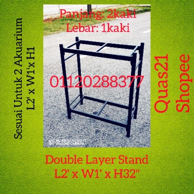 Double Layer Stand For 2 Feet Aquarium | Shopee Malaysia