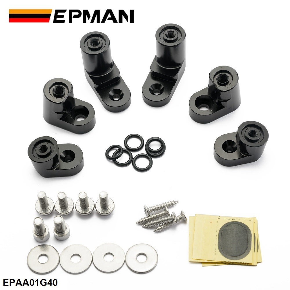EPMAN Rear Wing Spoiler Riser Extender Kit Bolt-on Type Fit for Ford ...