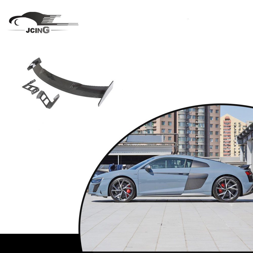 Dry Carbon Fiber Rear Wing Spoiler for Audi R8 V10 2016-2023 | Shopee ...