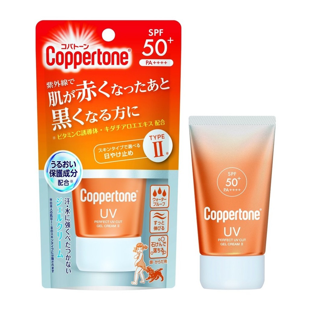 Taisho Pharmaceutical Coppertone Perfect UV Cut Gel Cream II [Langsung ...