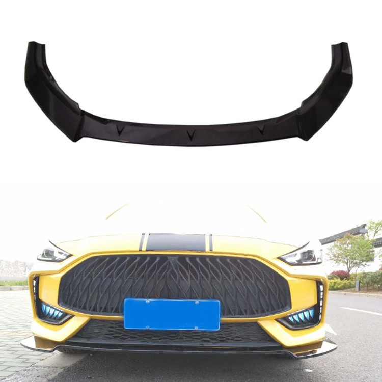 Car Front Bumper Splitter Lip Diffuser Body Kit Spoiler Deflector Lips ...