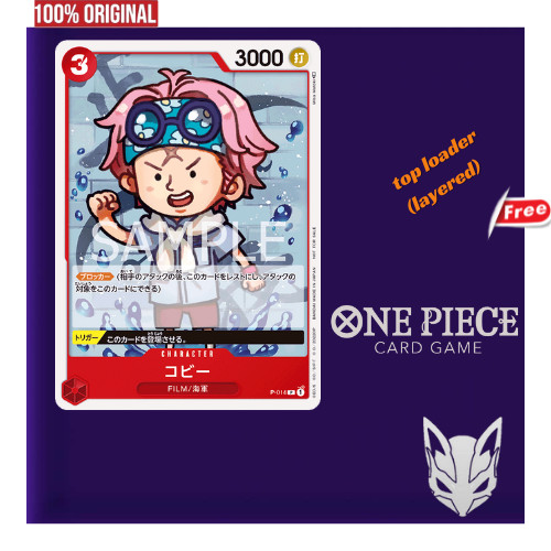 ORIGINAL Koby Character P-014 PROMO optcg one piece card | Shopee Malaysia