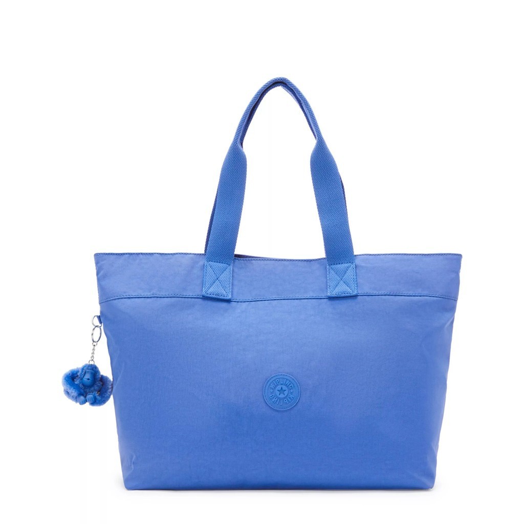 Kipling Colissa Havana Blue Tote | Shopee Malaysia