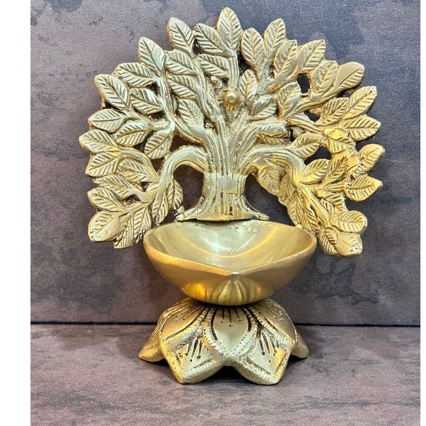 "Kalpavriksha Tree Diya | Karpaga Viruksham Tree Vilakku ...