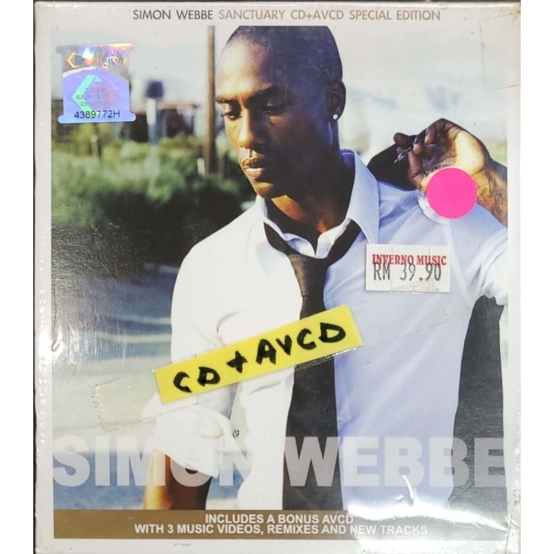 Simon Webbe - Sanctuary (CD+AVCD) | Shopee Malaysia