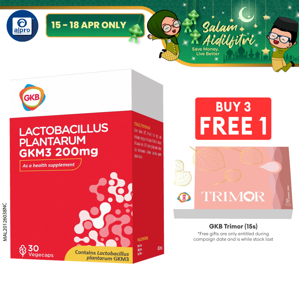 GKB L. Plantarum GKM3 30s (Weight Loss & Probiotic for Body Fat ...