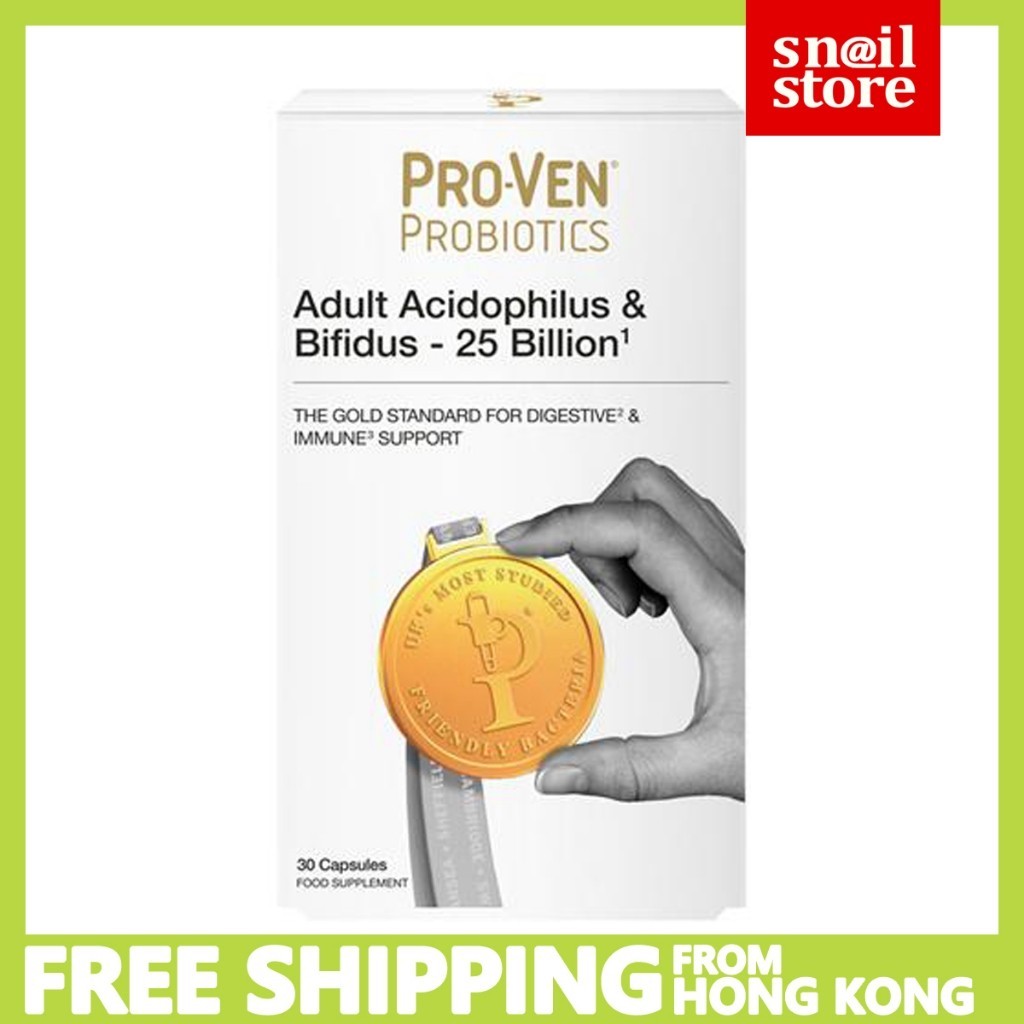 PROVEN Probiotic Adult (EXP 2027) 25 Billion 30Caps 250億 高效成人配方 30粒 ...