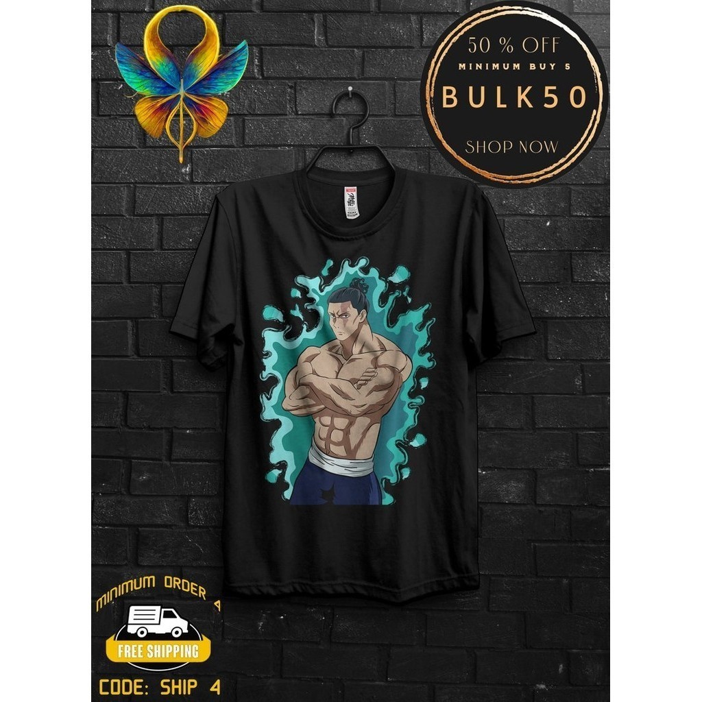 Aoi Todo Cosplay Shirt Gift JJK Poster Geto Suguru TShirt JJK Earrings ...