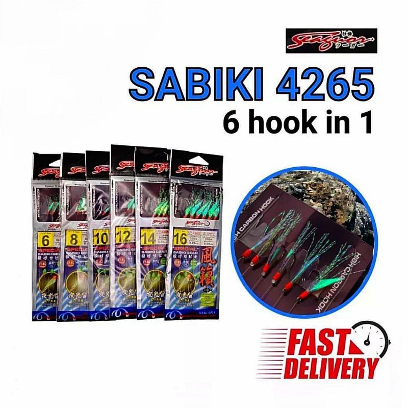 Seaguar sabiki apollo 4265 luminous | Shopee Malaysia