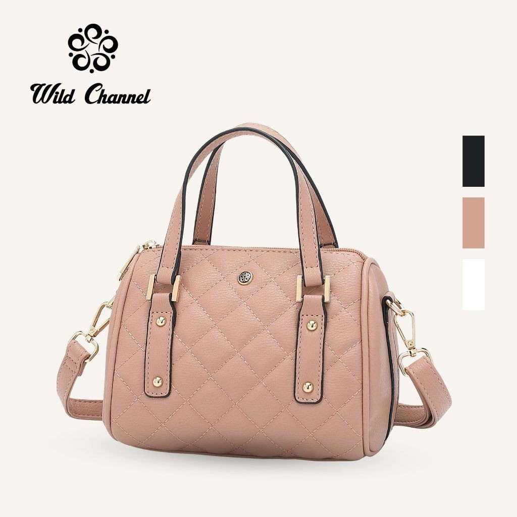 [CLEARANCE]-Wild Channel Quilted Ladies Sling Bag - Multi Colour NEN ...