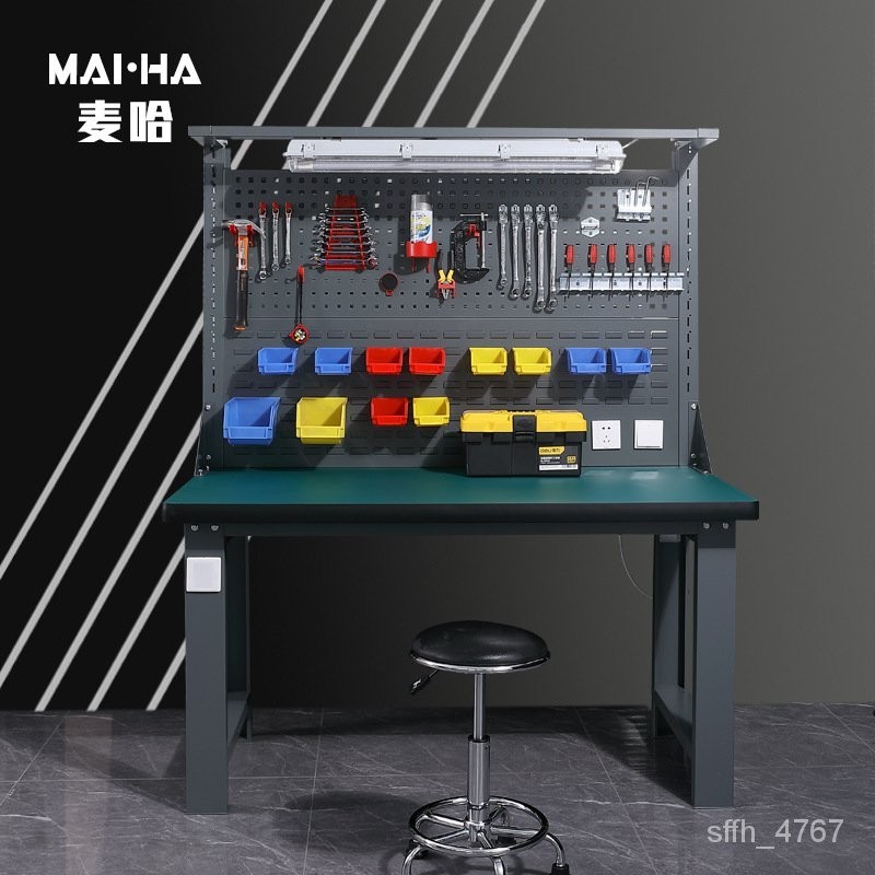 Get 7% coupon+gift】 Heavy-Duty Workbench Workshop Packing Table Fitter ...
