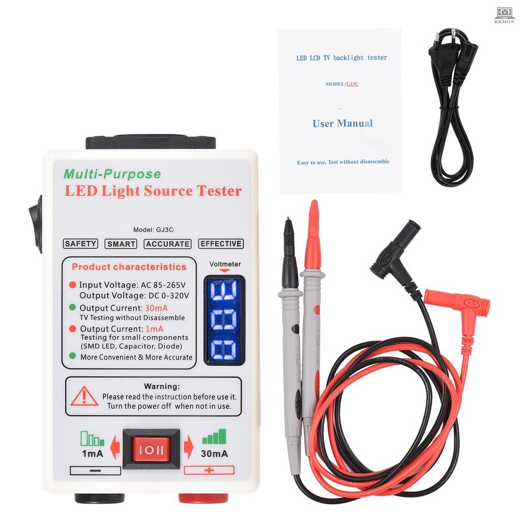 Voltage Test 1mA/30mA Convertible LED Backlight Tester Screen LED LCD ...