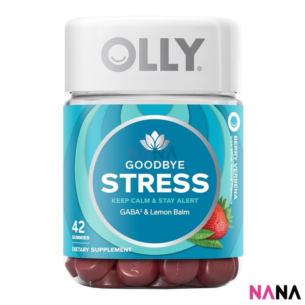 OLLY Goodbye Stress 42 Gummies (EXP:08 2025) | Shopee Malaysia