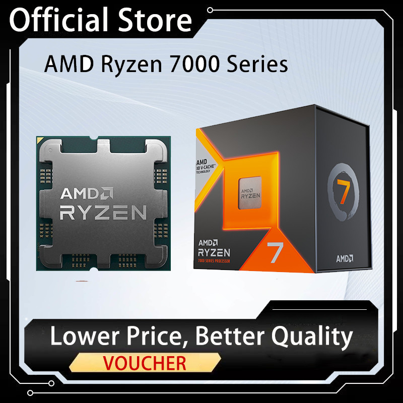 AMD Ryzen 7000 series CPU RYZEN 7 7700 AMD R7 7800X3D Ryzen 9 7900X3D ...