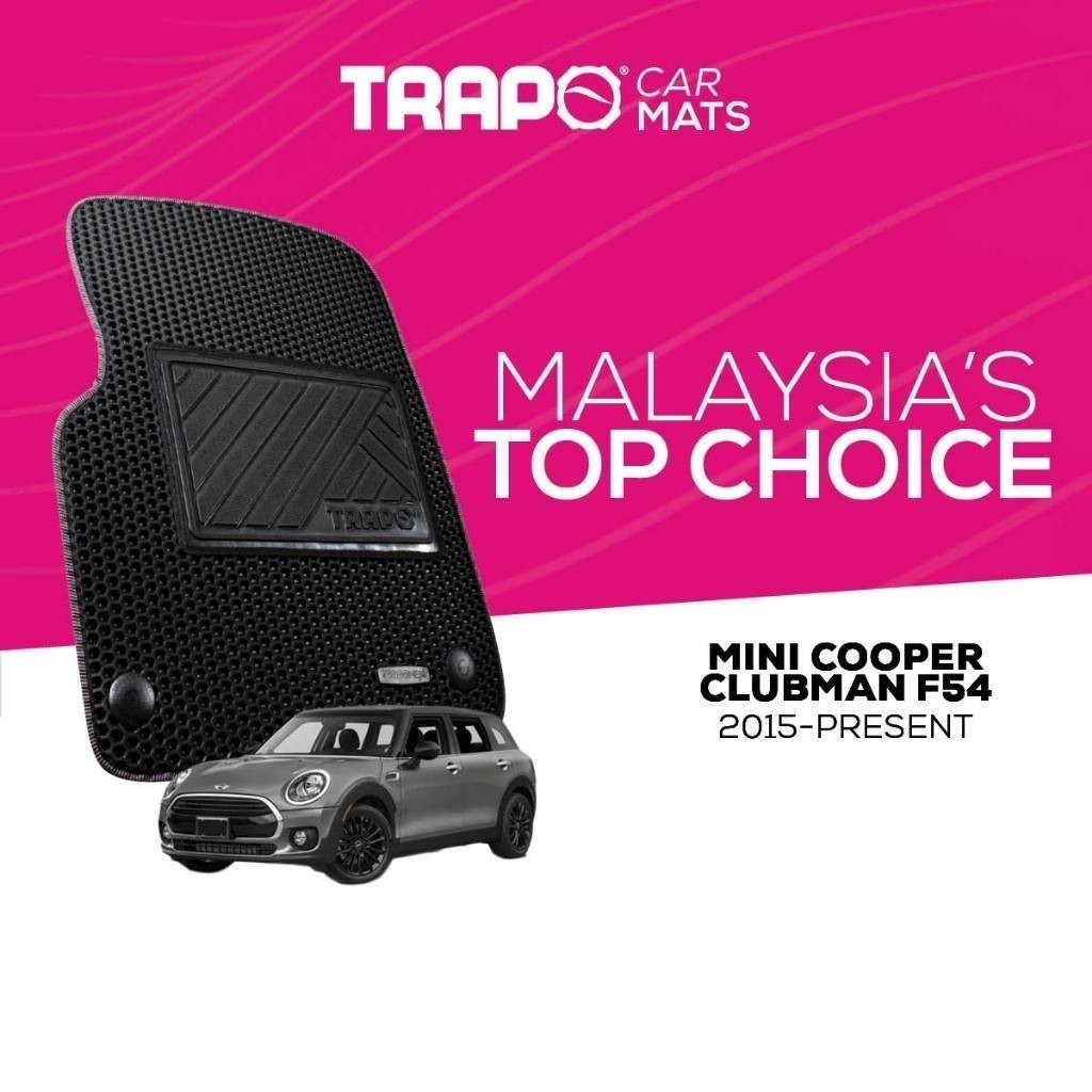 Trapo Car Mat Mini Cooper Clubman (F54) (2015-Present) | Shopee Malaysia