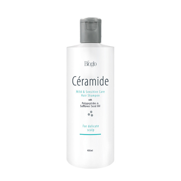 Bioglo Ceramidé Mild & Sensitive Care Shampoo 400ml - for fragile hair ...