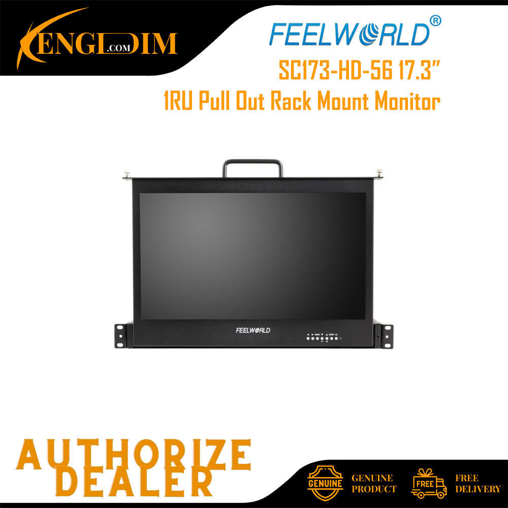 Feelworld SC173-HD-56 17.3″ 1RU Pull Out Rack Mount Monitor | Shopee ...
