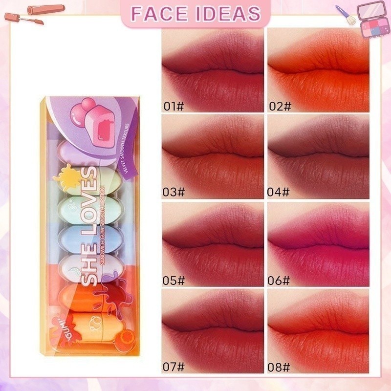 Waterproof Long Lasting Mini Capsule Lipgloss Matte Mist Velvet ...