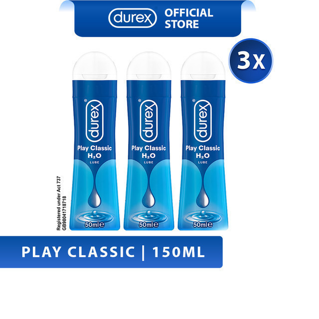 Durex Play Classic Lube Lubricant Gel 50ml X 3 Shopee Malaysia