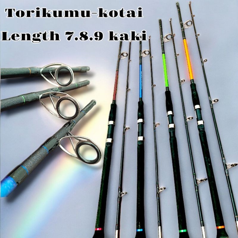 Solid.Rod Spinning Torikumu Rod Spinning 7 Kaki, 8,9,Kaki, Joran ...