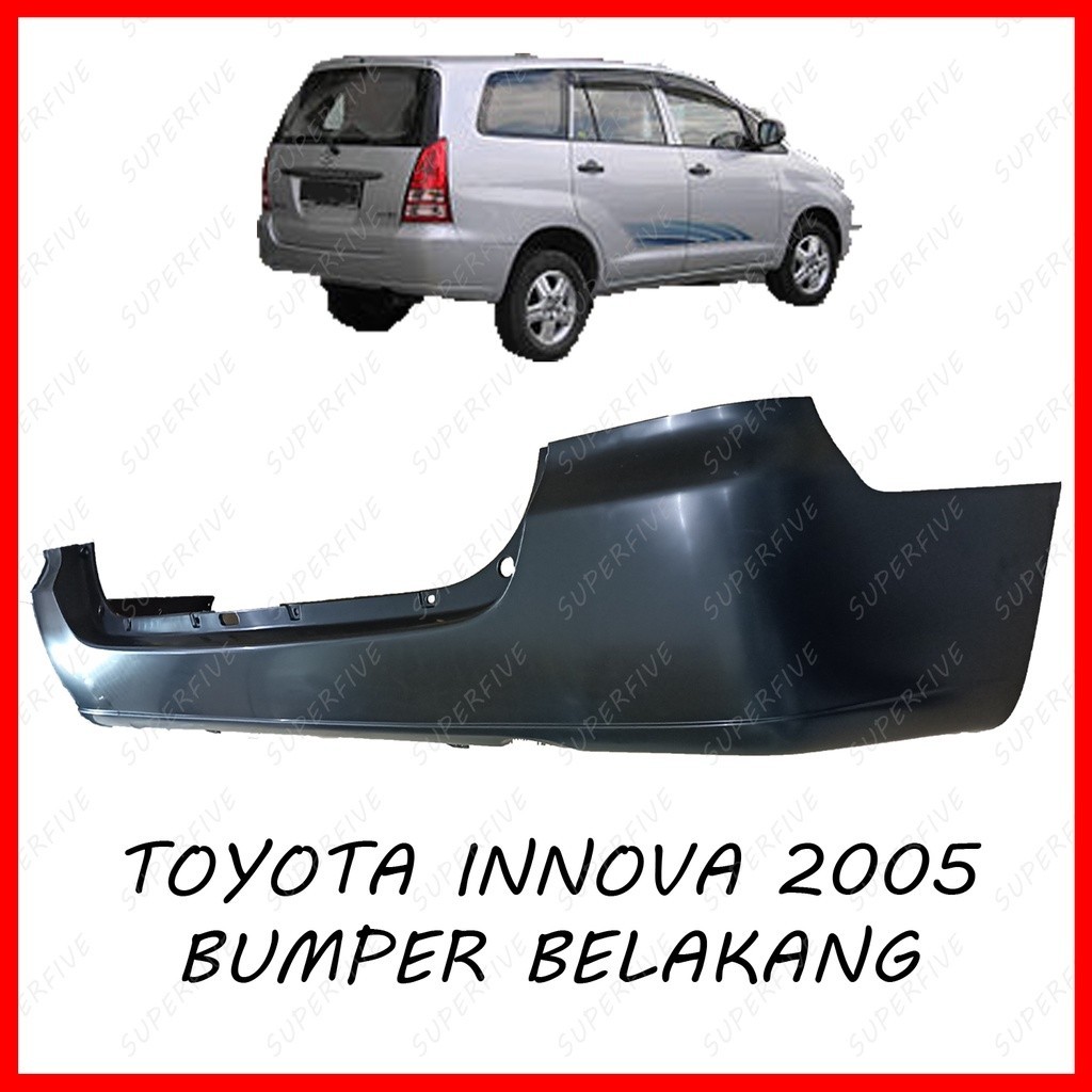 TOYOTA INNOVA (2005 - 2007) REAR BUMPER / BUMPER BELAKANG | Shopee Malaysia