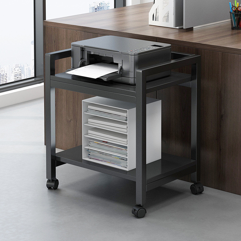 JY-H/Printer Storage Rack Movable Bookshelf Small Apartment Floor ...