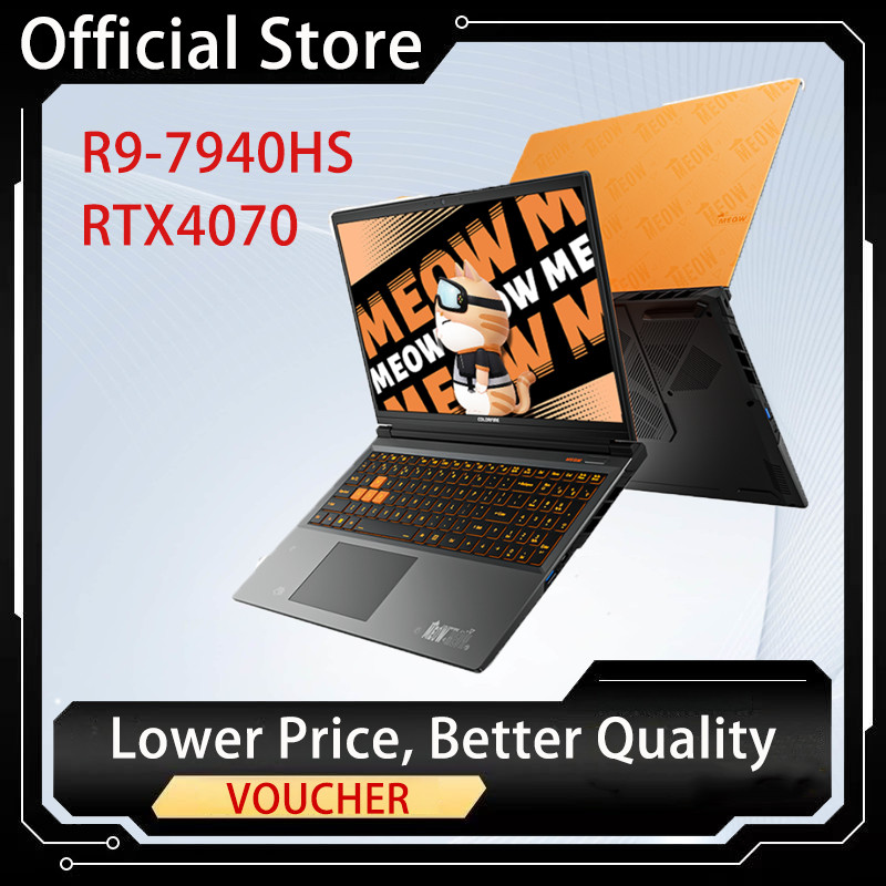 RTX4070 Colorful Colorfire MEOW R16 Laptop R9-7940HS 240HZ 2.5K Screen ...