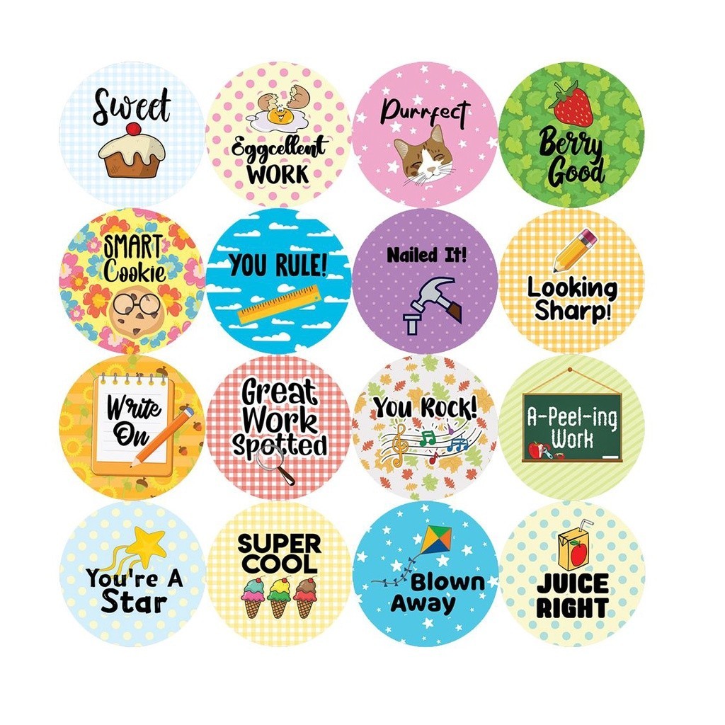 Children Class Award Stickers ( 5-Sheet) | Shopee Malaysia