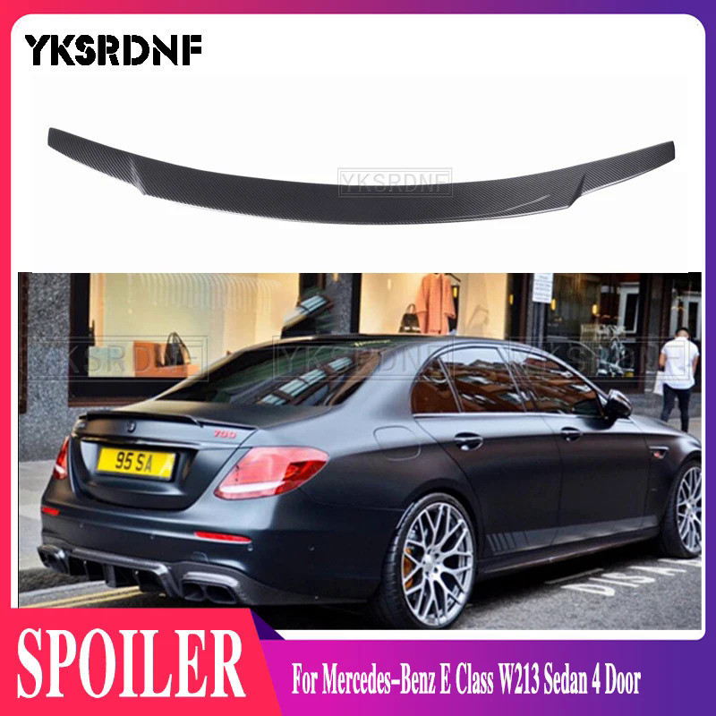 For Mercedes-Benz E Class W213 Sedan 4 Door 2016 - 2019 Carbon Fiber ...