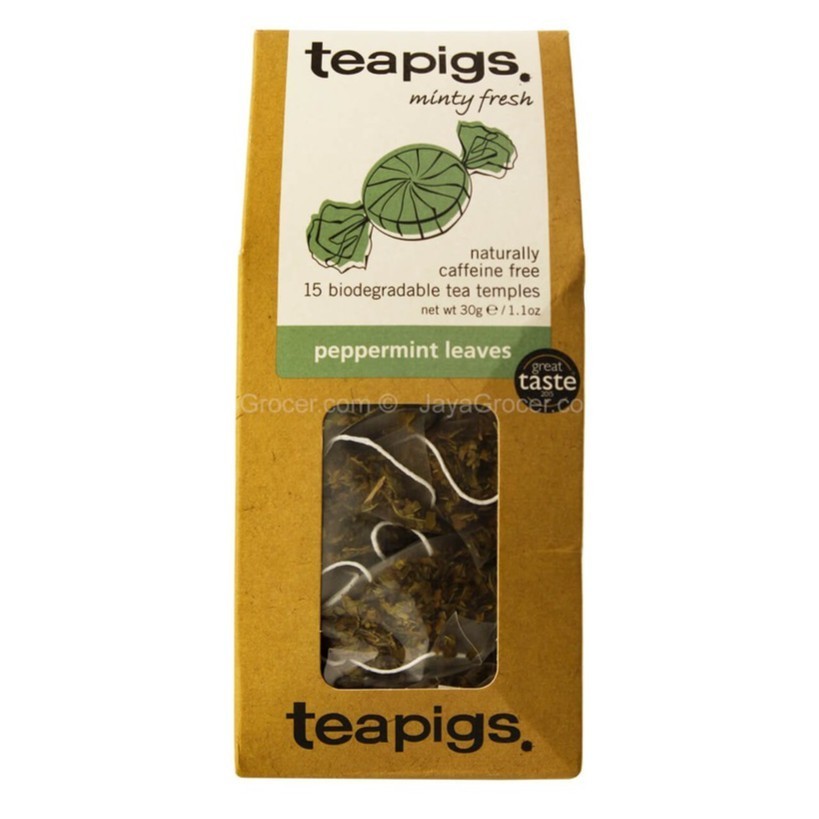 Teapigs Peppermint Leaves Tea 15 tea temples | Shopee Malaysia