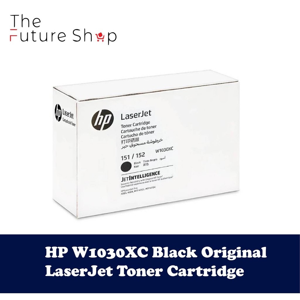 HP W1030XC Black Original LaserJet Toner Cartridge ~10,000pg ...