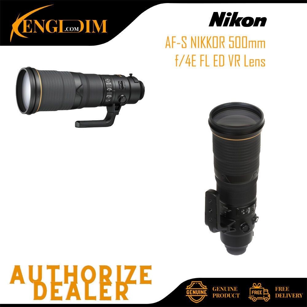 Nikon AF-S NIKKOR 500mm f/4E FL ED VR Lens (Nikon Malaysia Warranty) | Shopee Malaysia
