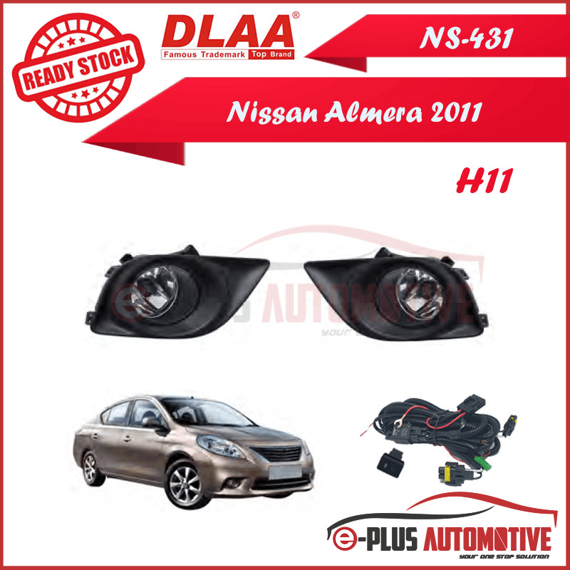 Nissan Almera 2011 DLAA High Quality Original OEM Fog Lamp Sport Light ...