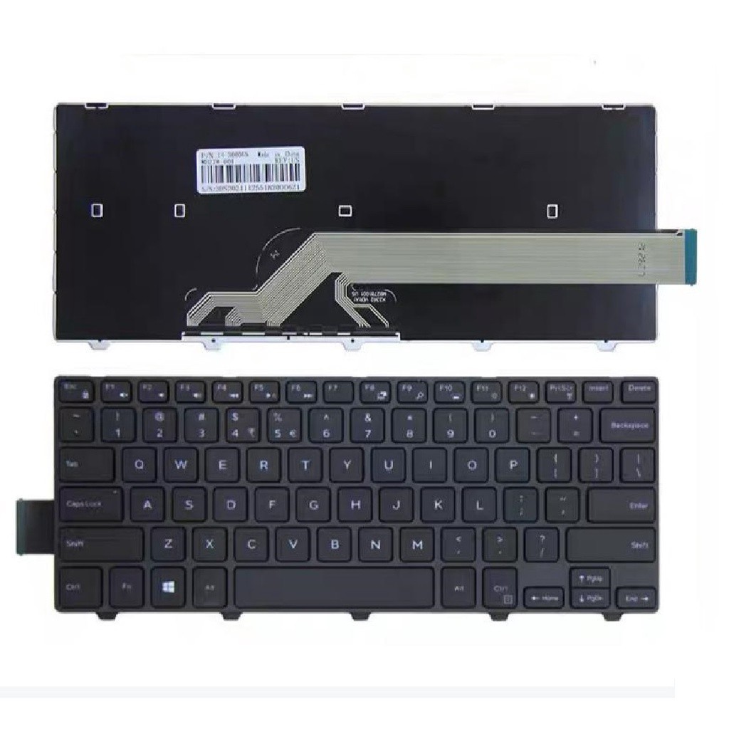 DELL INSPIRON 14-5000 5442 5445 5447 5458 7447 N3442 N3447 KEYBOARD ...